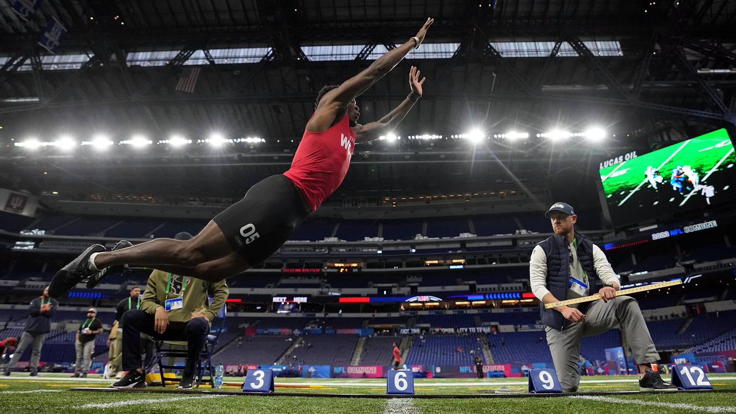 What is the broad jump and how is it measured? NFL Combine event explained