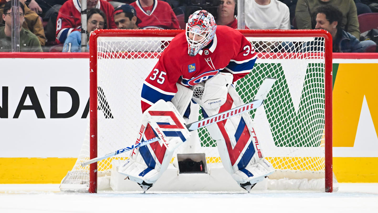 Sam Montembeault could be Canada's best option at the Four Nations Faceoff