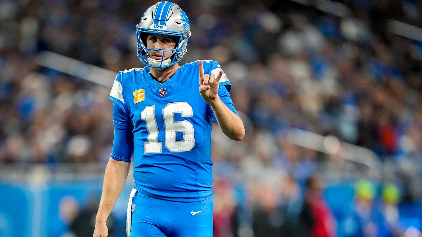 A unique performance robbed Jared Goff of NFC Offensive Player of the Week