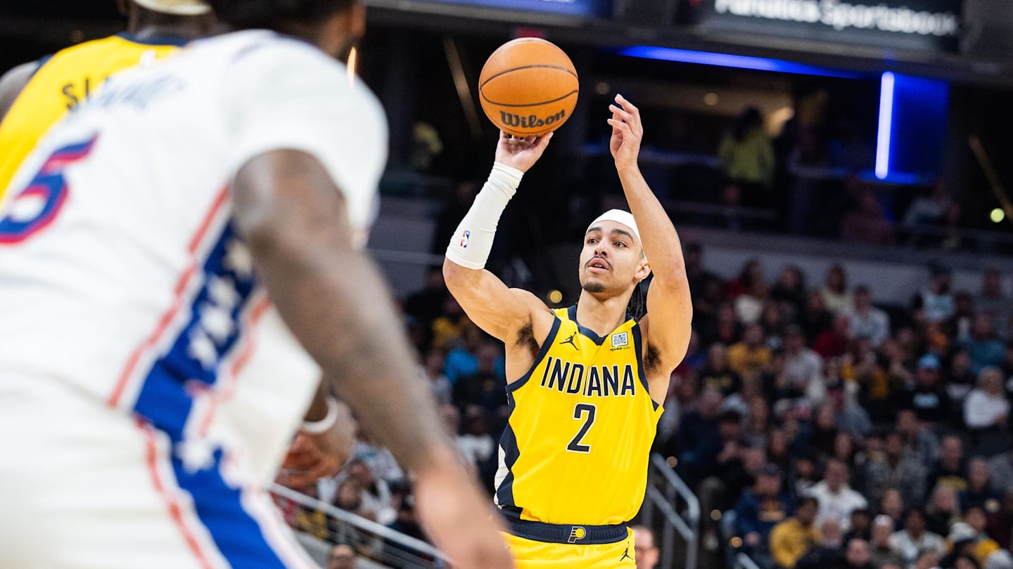 Andrew Nembhard flirts with triple-double vs. San Antonio Spurs