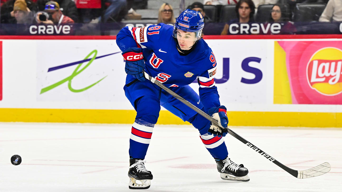 Cole Eiserman's Team USA teammates are in awe of the NY Islanders ...