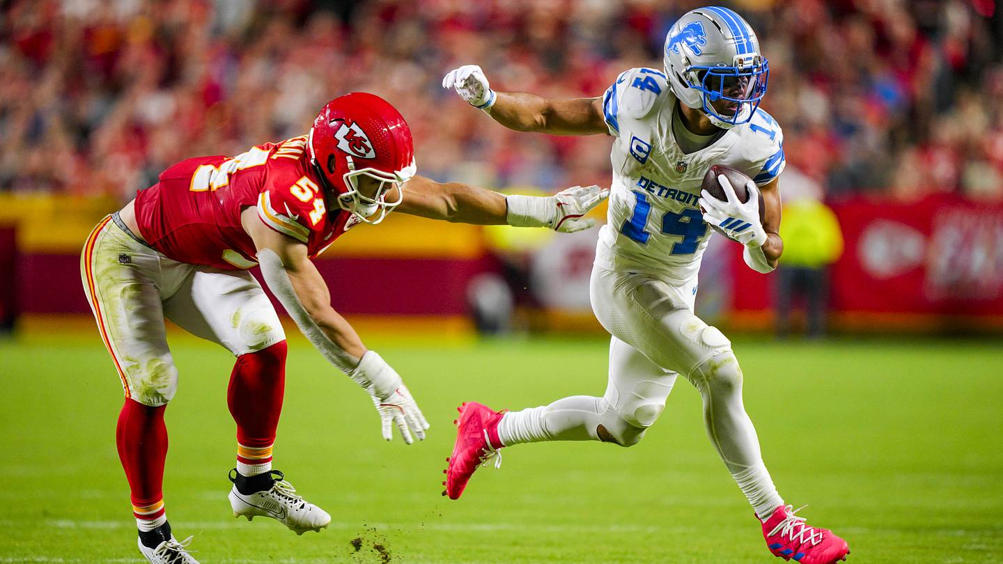 Lions' Amon-Ra St. Brown Responds to Narrative That Refs 'Robbed ...