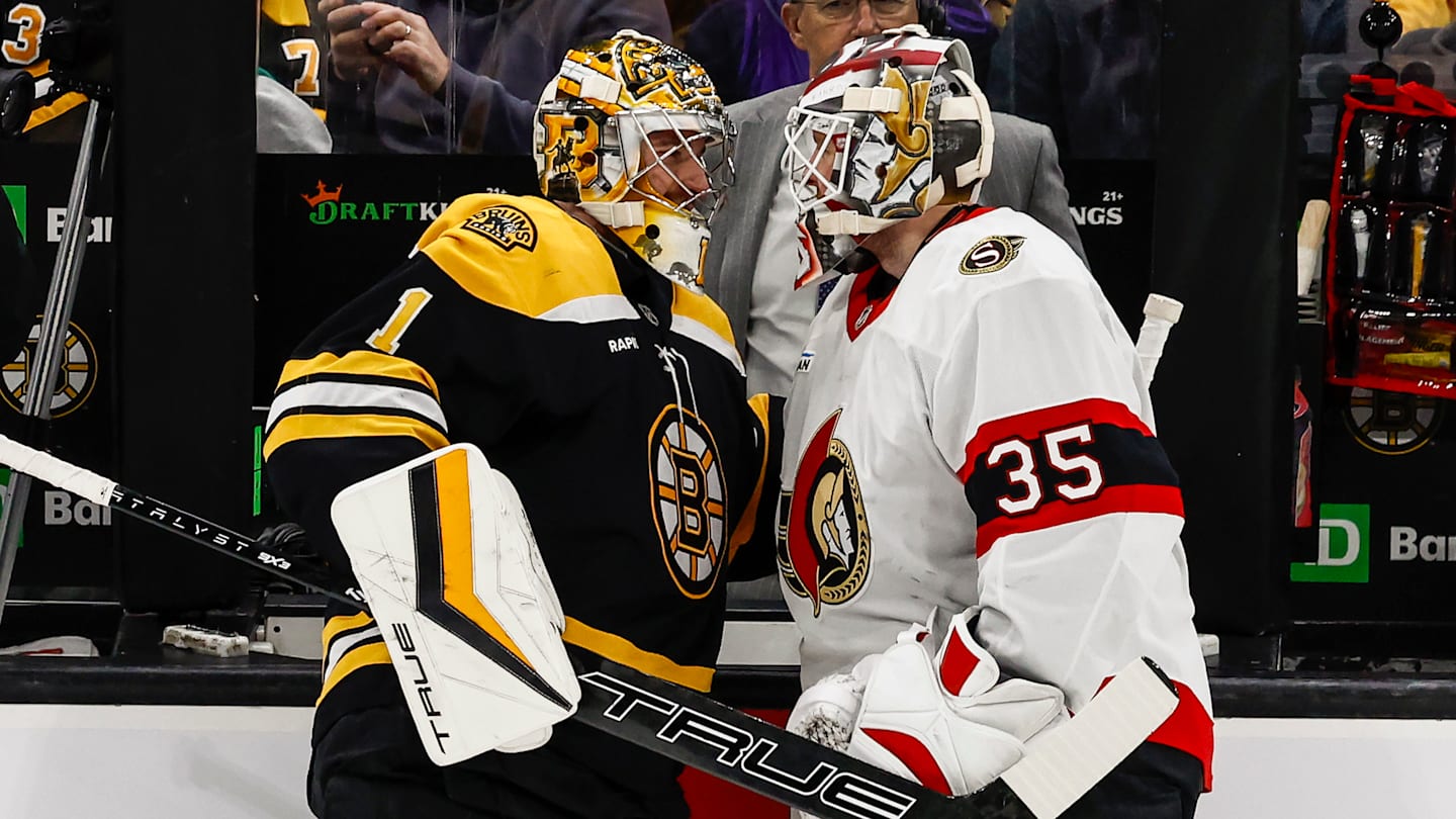 Could Sens fear Linus Ullmark plays like Jeremy Swayman in first year ...