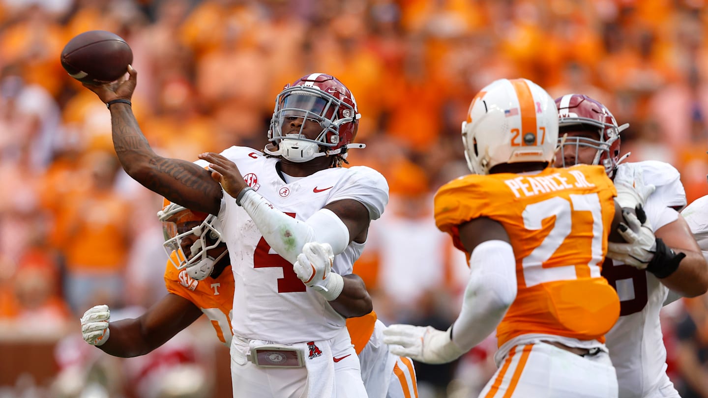 Draft expert issues stark warning to Browns over possible Jalen Milroe pick