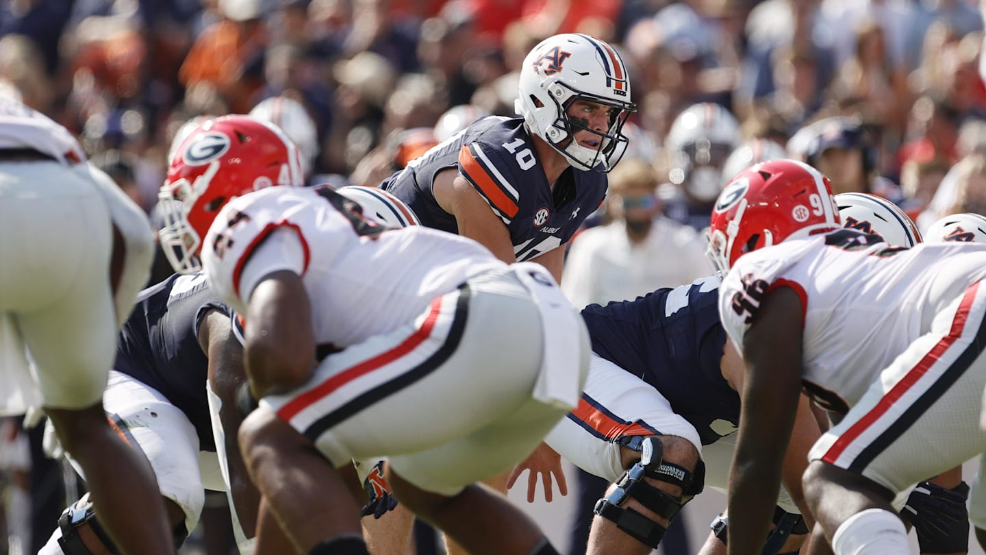Auburn faced six of ESPN's top eight CFP teams of all time