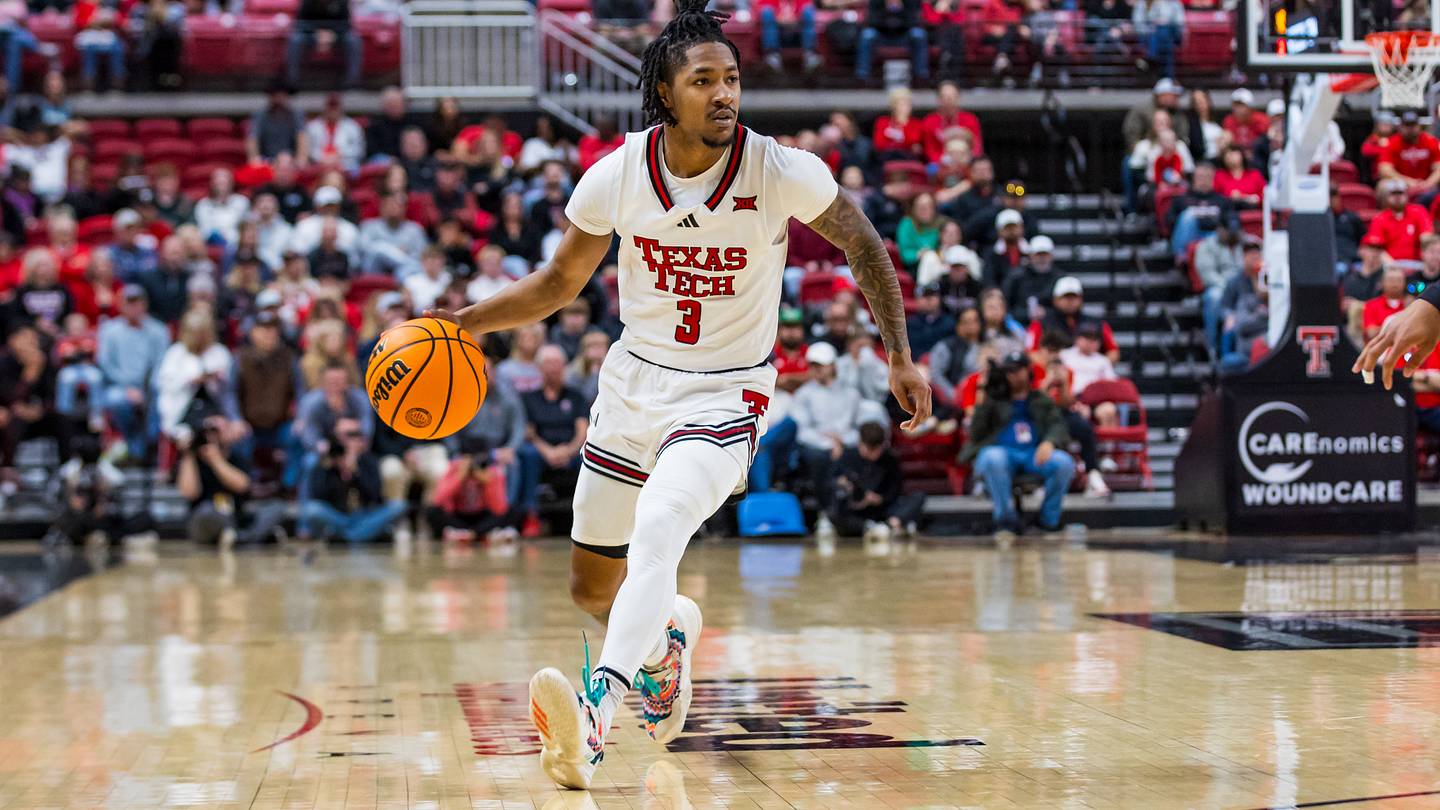 Texas Tech point guard Elijah Hawkins stepping up at the right time