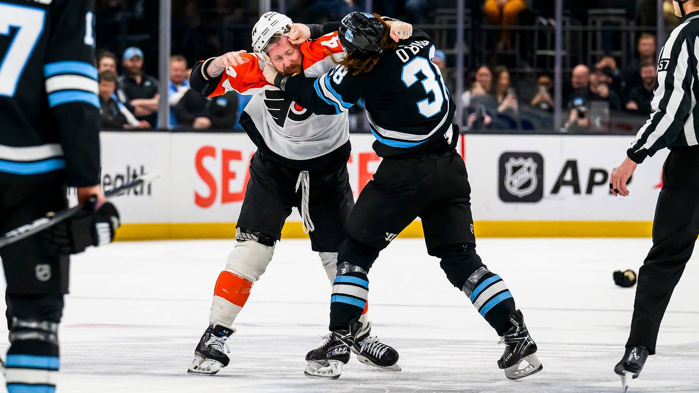 Who was the Flyers' "Fight Night Champ" last year?