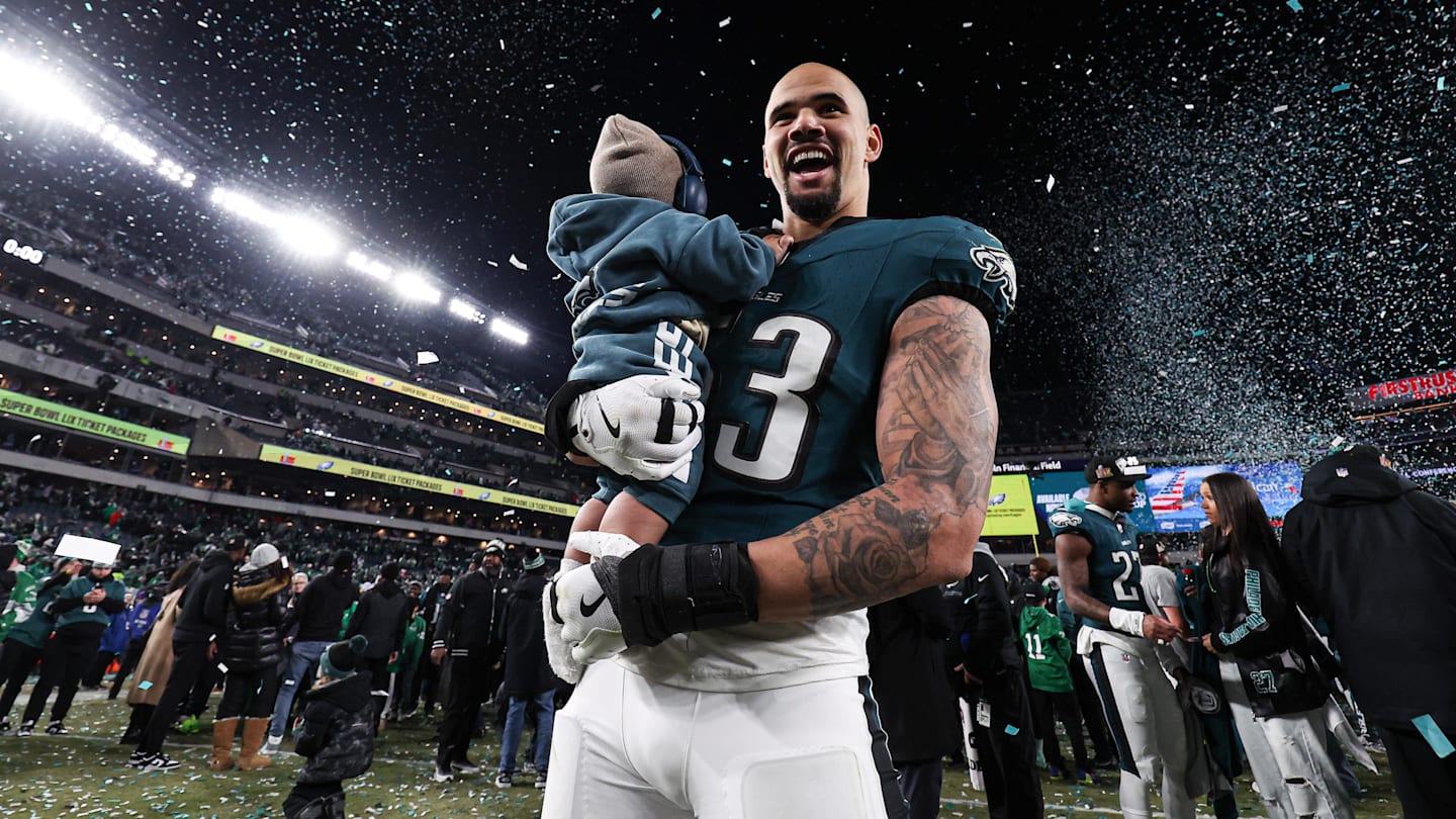 Clips of Zack Baun’s adorable toddler are going viral from NFC title ...