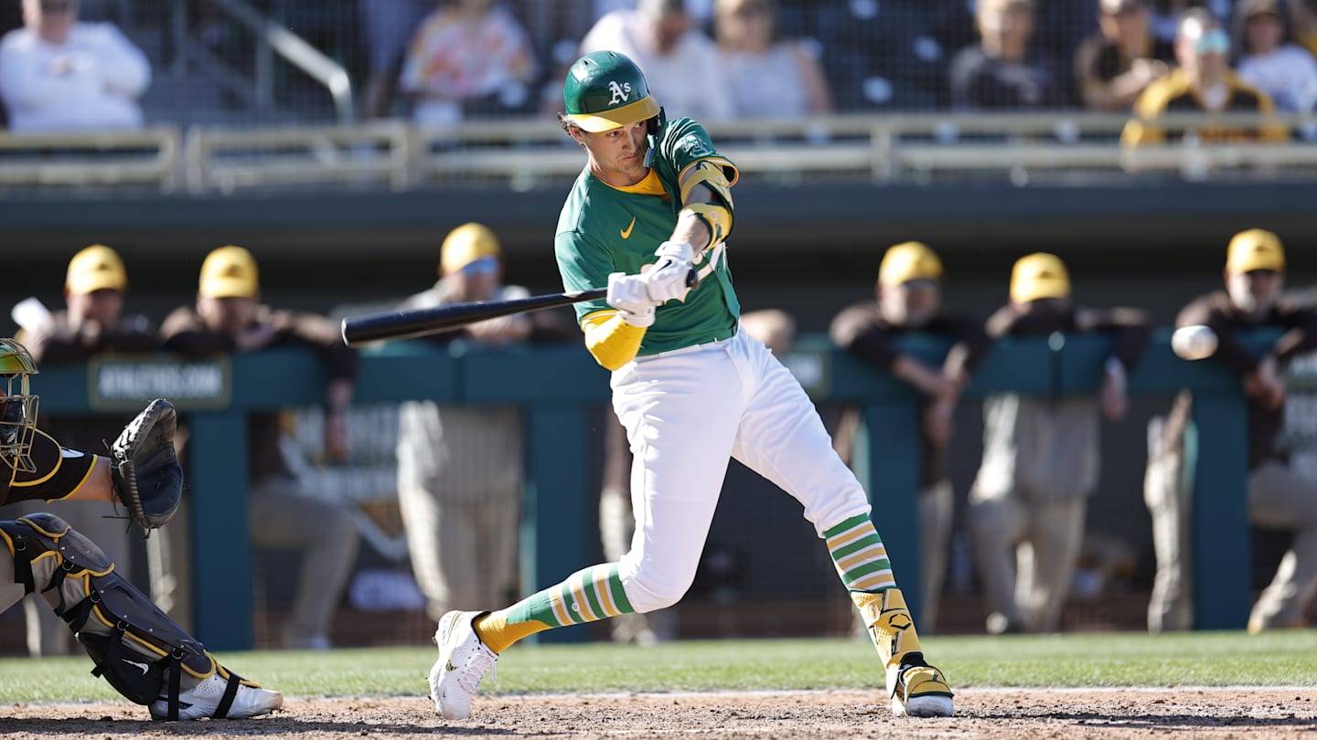 Athletics shortstop Jacob Wilson just outside top-50 on MLB Pipeline's ...