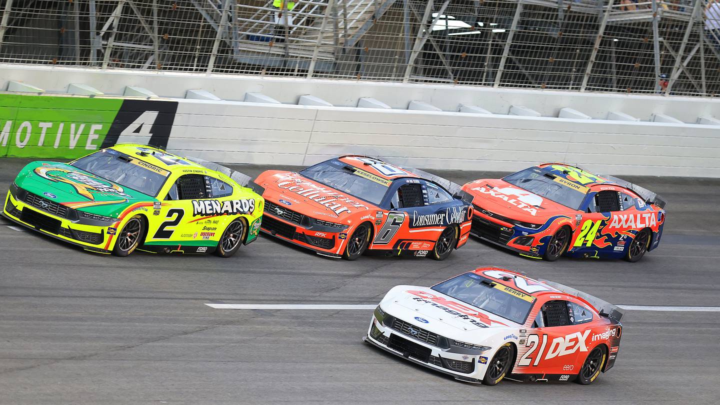 Atlanta NASCAR Cup qualifying, full order after 7 lineup changes