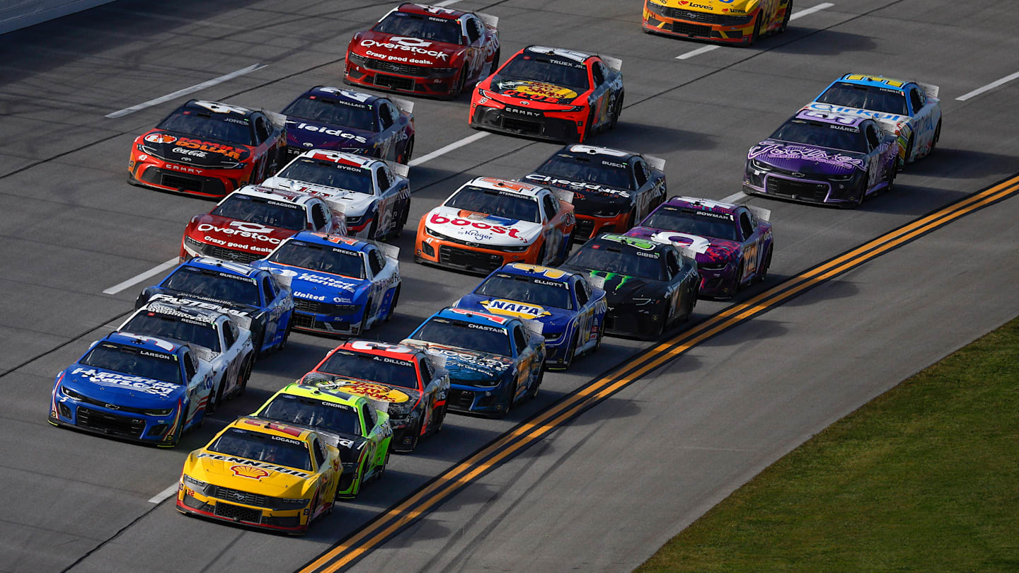 NASCAR Cup Series at Talladega qualifying updates, full starting lineup