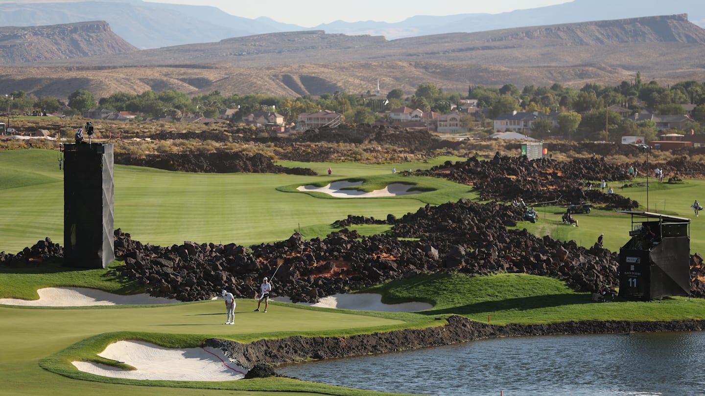 Black Desert Golf Course: A Visual Surprise in Rocky Terrain of Utah
