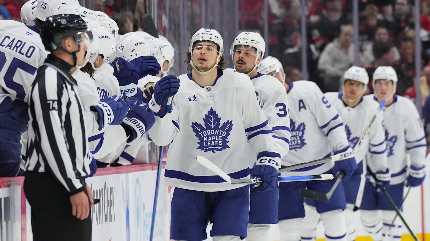 Matthew Knies's playoff performance has been one of Leafs' few bright spots