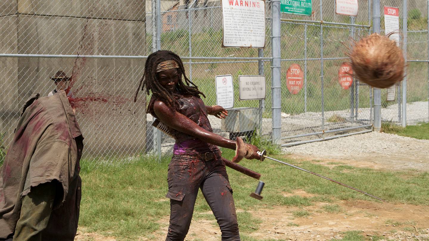Does Michonne die in The Walking Dead series?