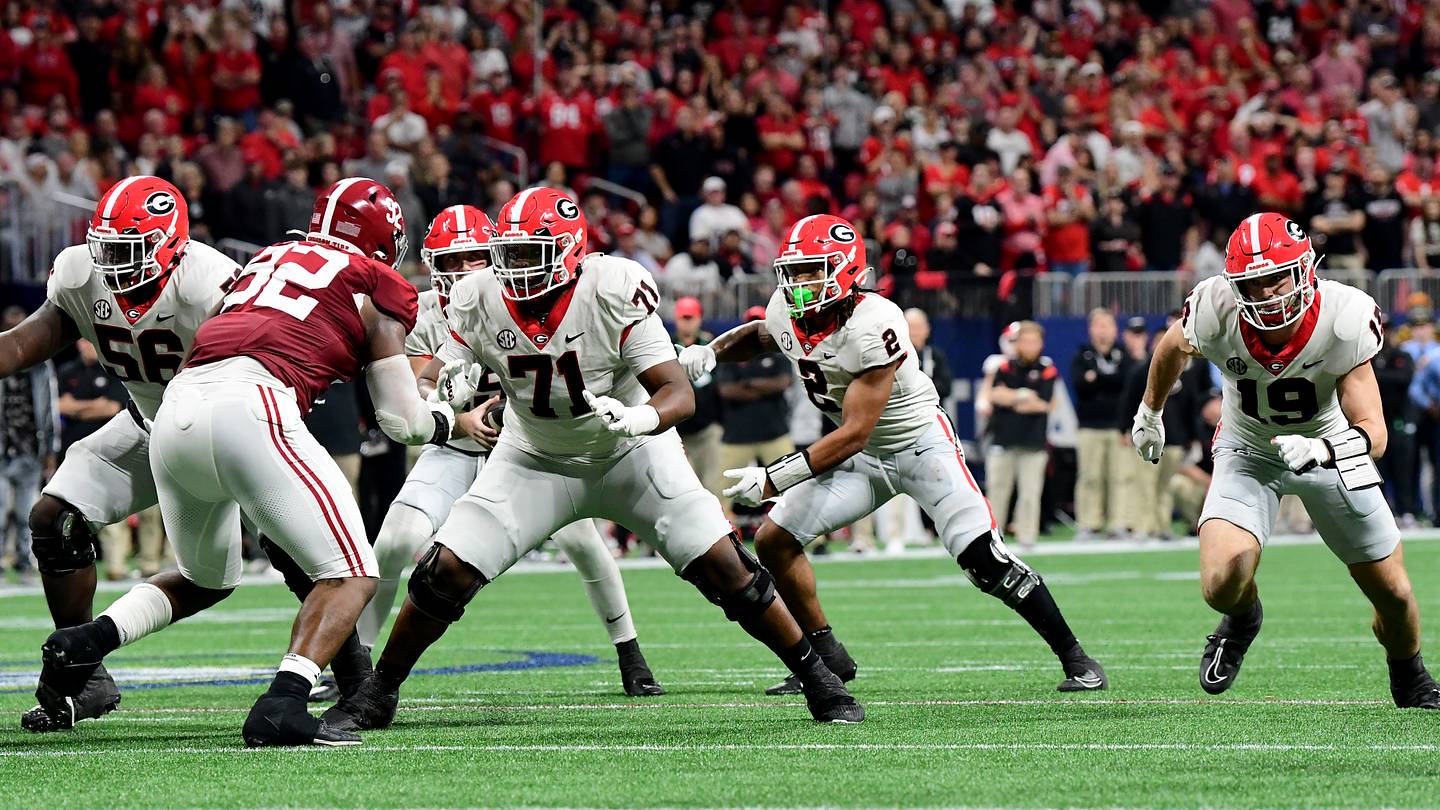 Georgia has work to do up front, but calling this player a ...