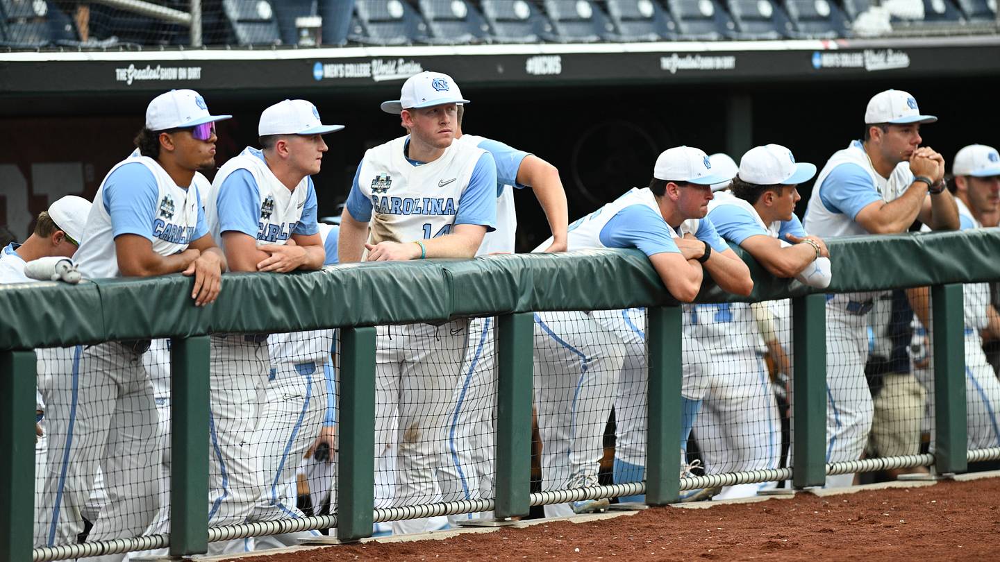The UNC baseball program's magical run comes to an end in the College ...