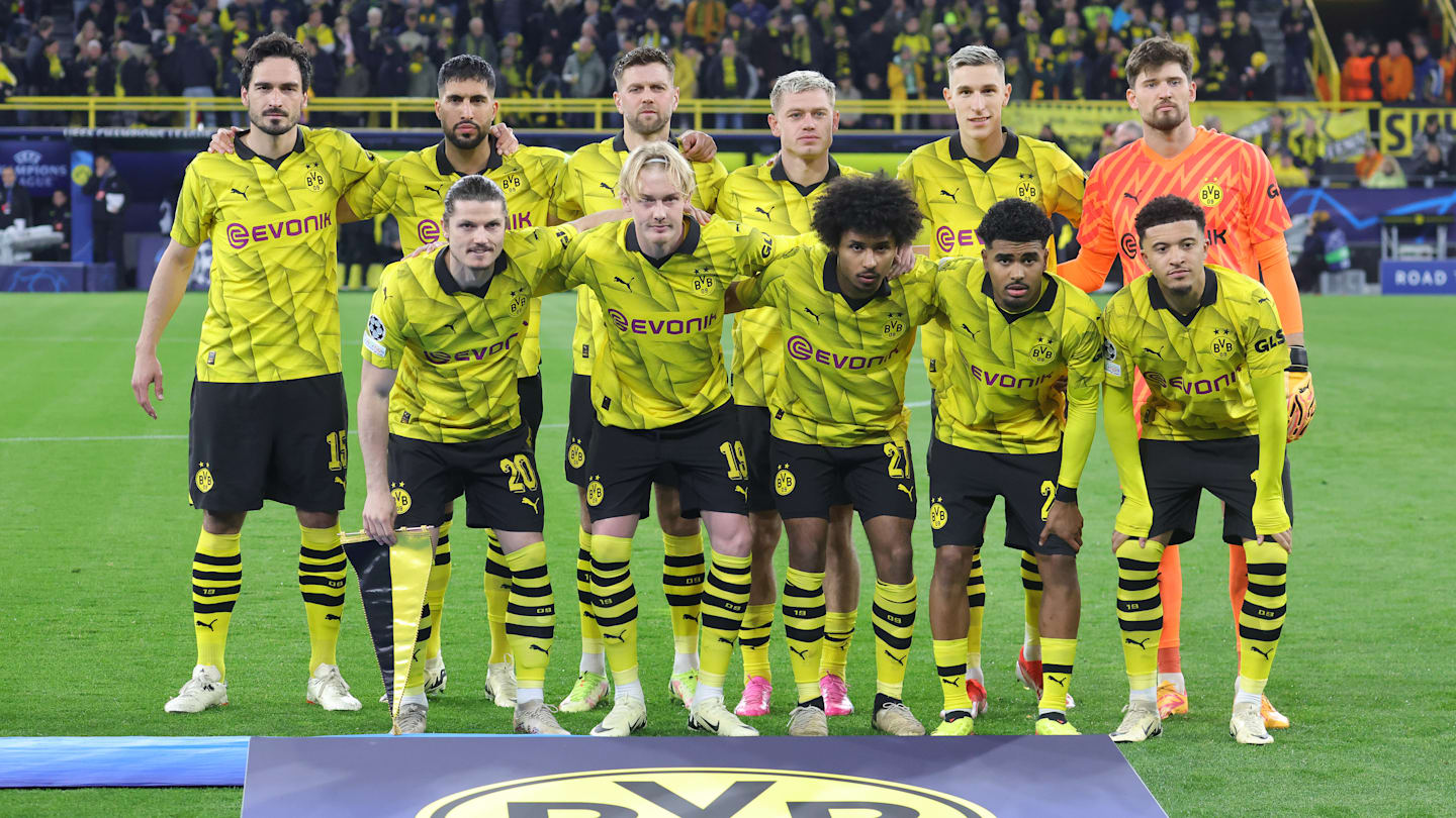 Predicted Borussia Dortmund lineup for Champions League semifinal first ...
