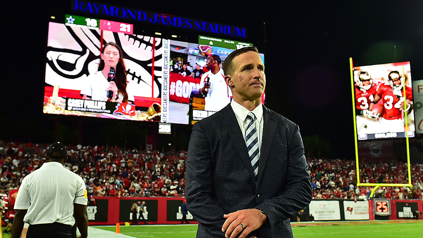 Drew Brees had quite possibly the dumbest take about the Buccaneers in ...