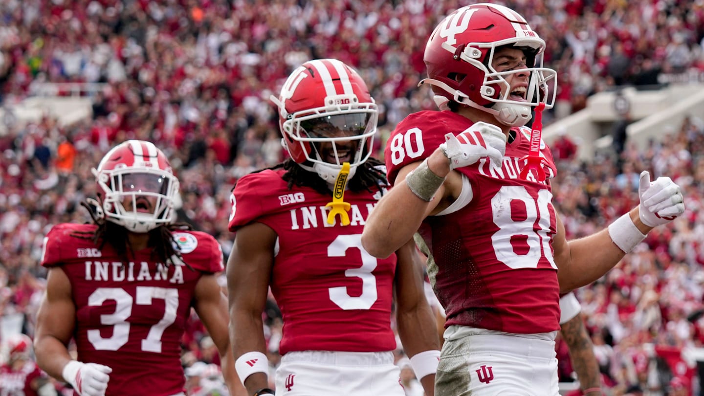 How Indiana Football Did What Nobody Else Has: Win After First-Round ...