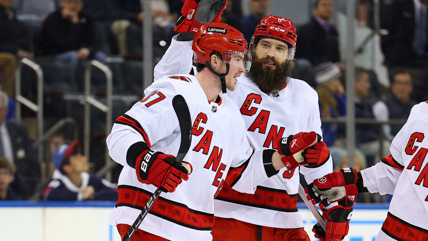 The Canes Storm into 2024 with a Dominant 6-1 Win on Broadway Against ...