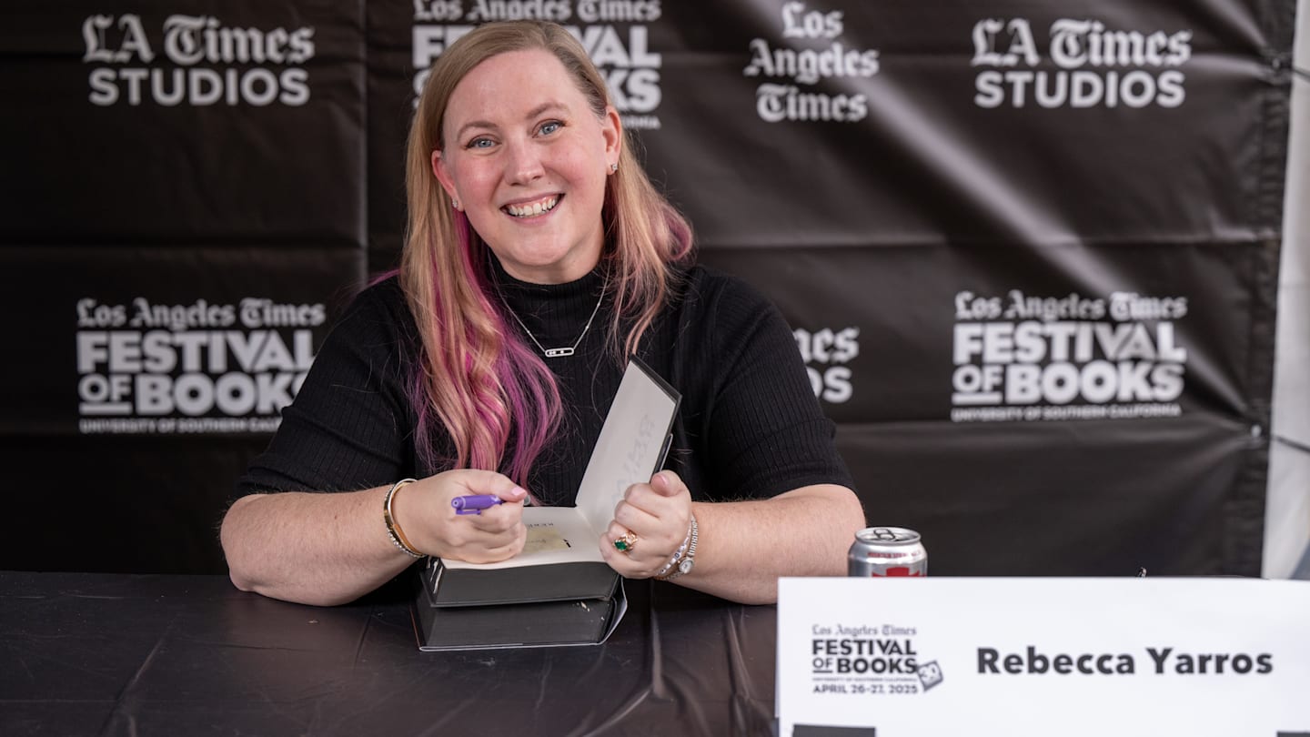 Rebecca Yarros talks next Empyrean novel and Fourth Wing adaptations at ...