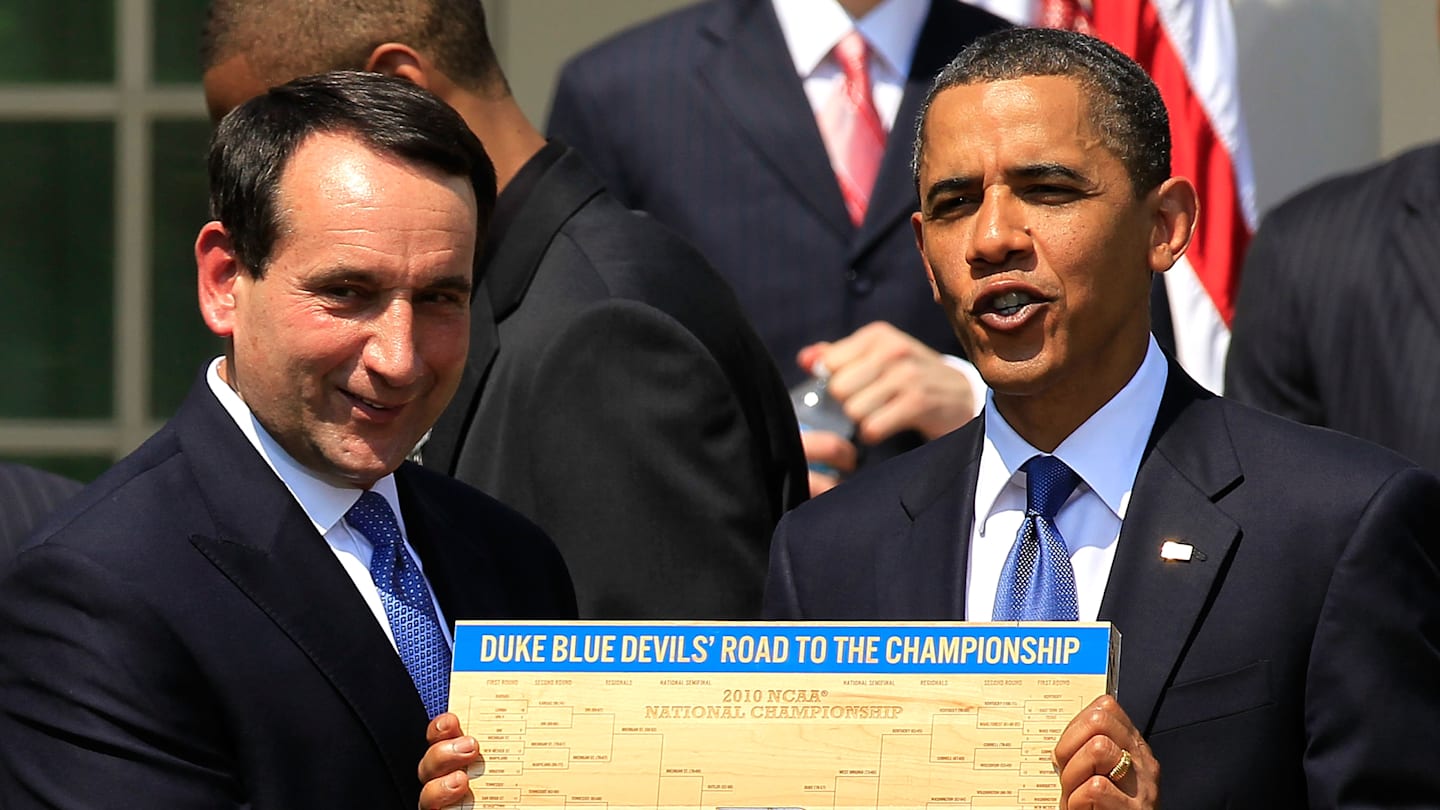 Barack Obama's March Madness bracket includes upset of shocking blue blood