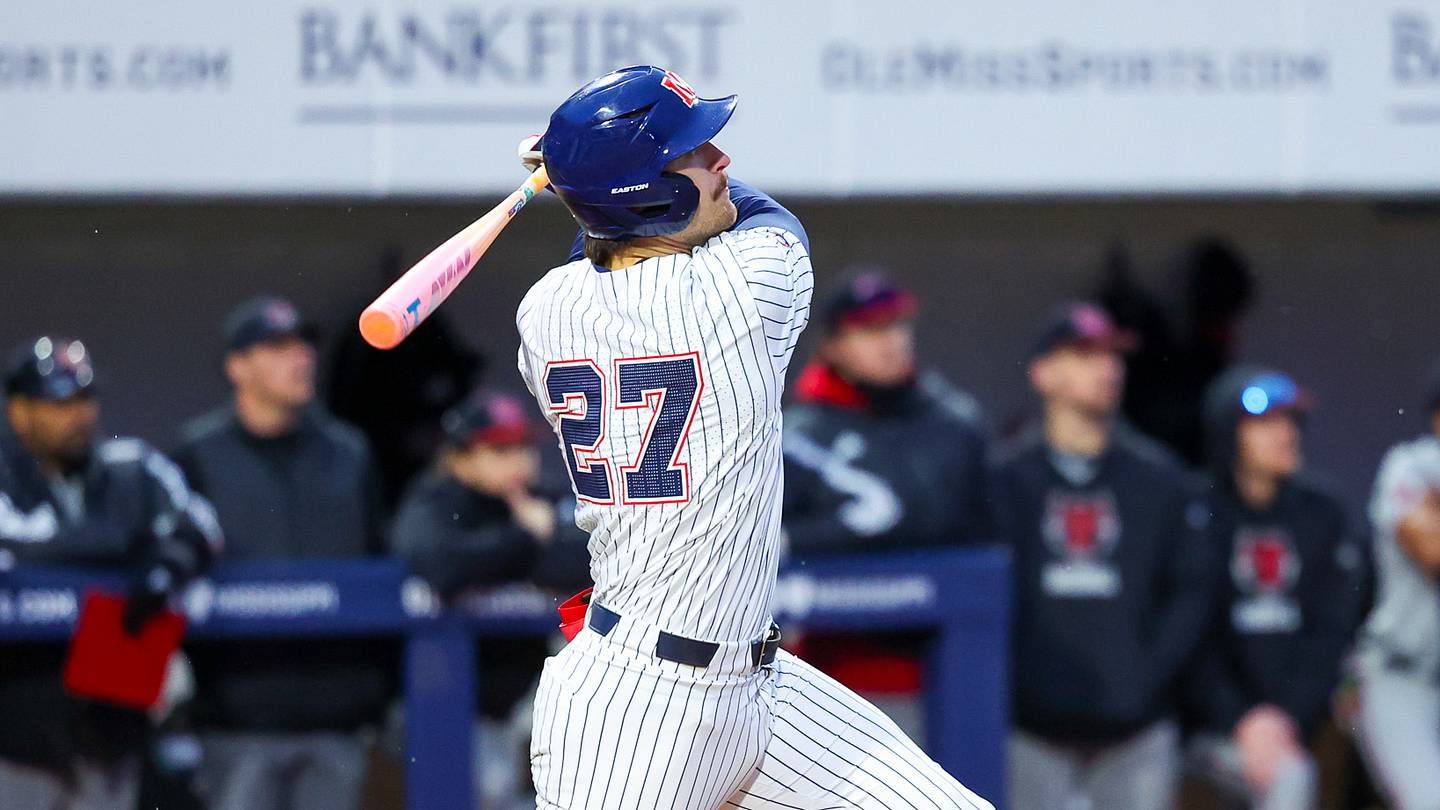 Ole Miss Midweek Baseball Game vs. SELA Canceled Due to Inclement Weather
