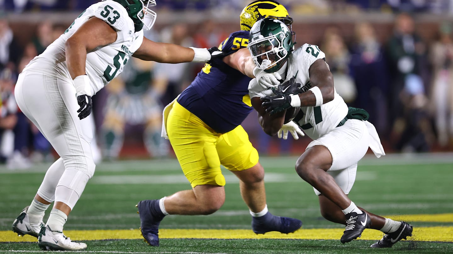 BTN host hints that Michigan State football's RB battle is down to 2 guys