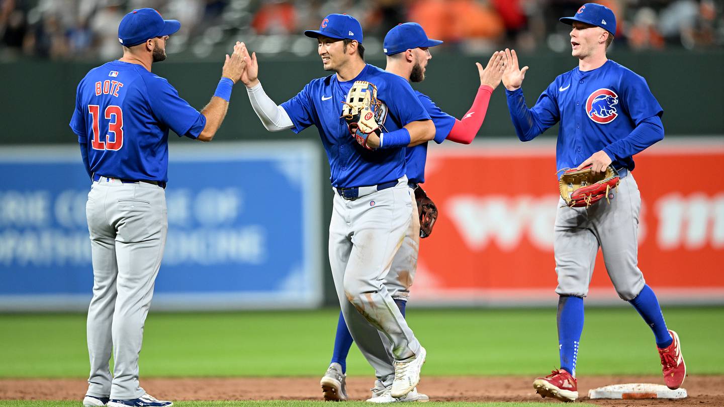 Sweep of the Orioles has flipped the script for a suddenly hot Cubs team