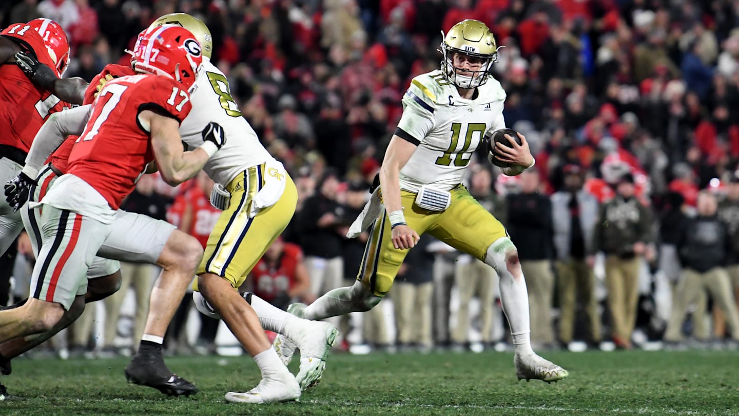 Georgia Tech quarterback Haynes King will finish as a top five ...