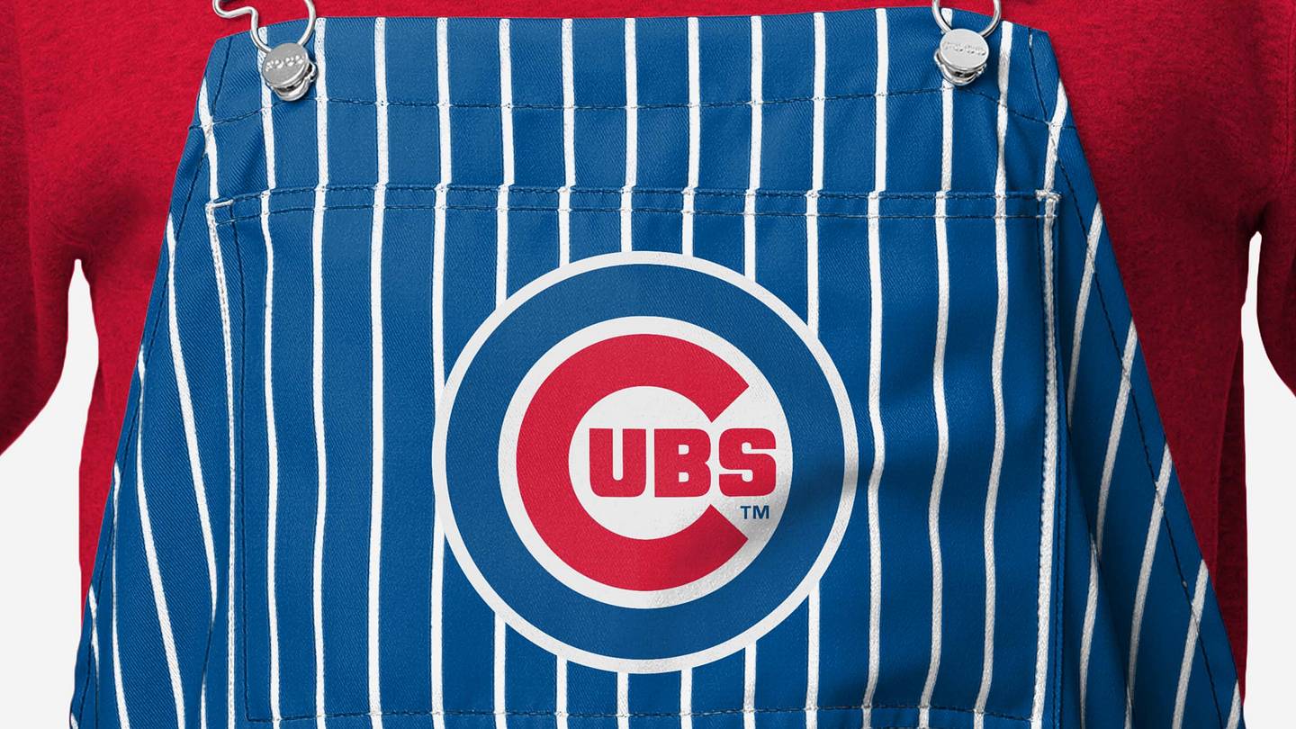 Where To Get Chicago Cubs Pinstripe Bib Shortalls From FOCO