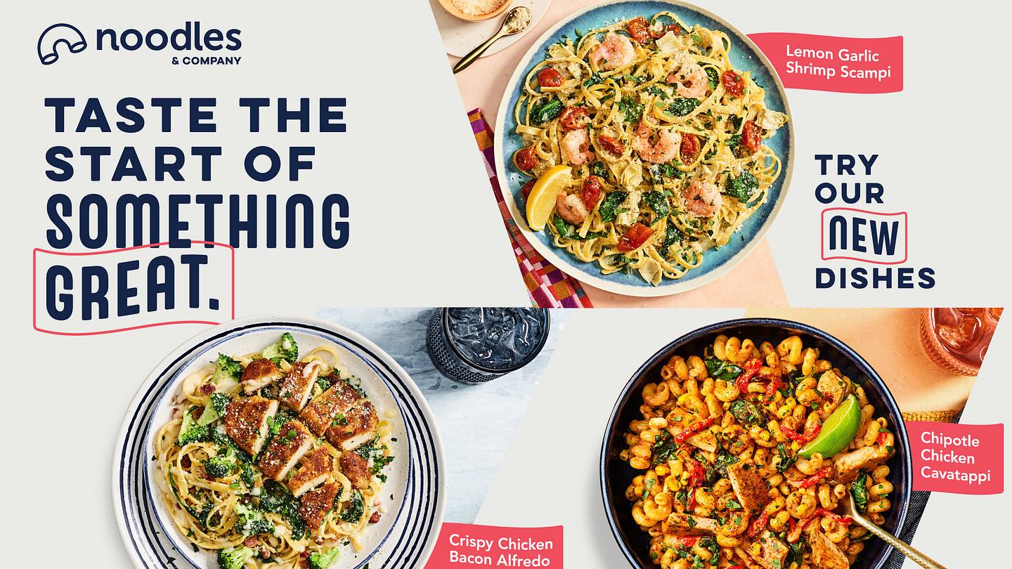 Noodles and Company debut three new menu items as part of its flavor ...
