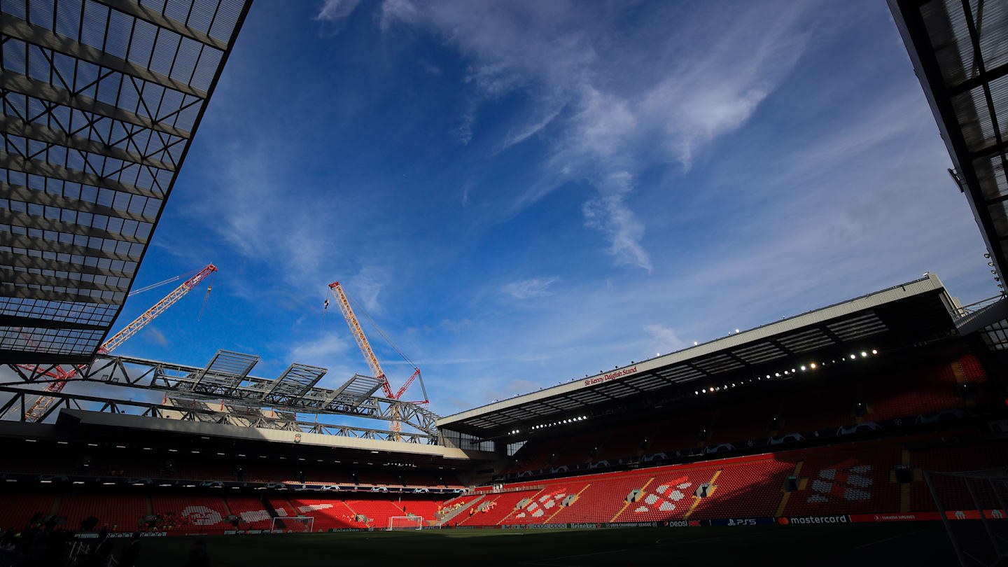 Anfield expansion nearing completion, capacity to touch 61,000