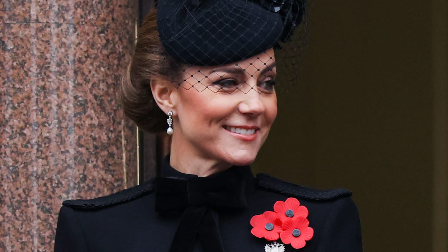 Princess Catherine's personal reason for wearing three poppy pins ...
