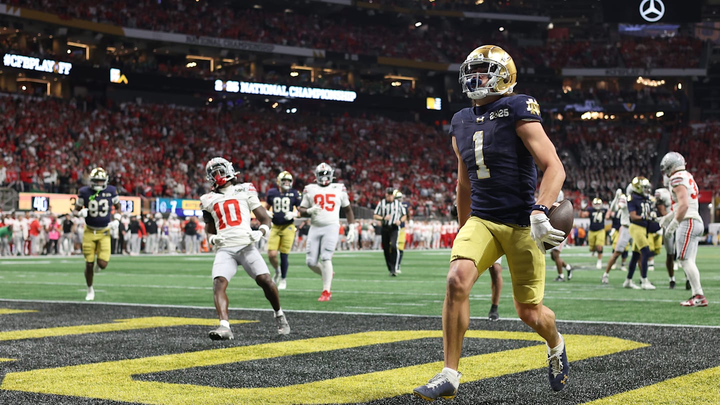 Crushing Notre Dame football defeat came with glorious Greathouse ...