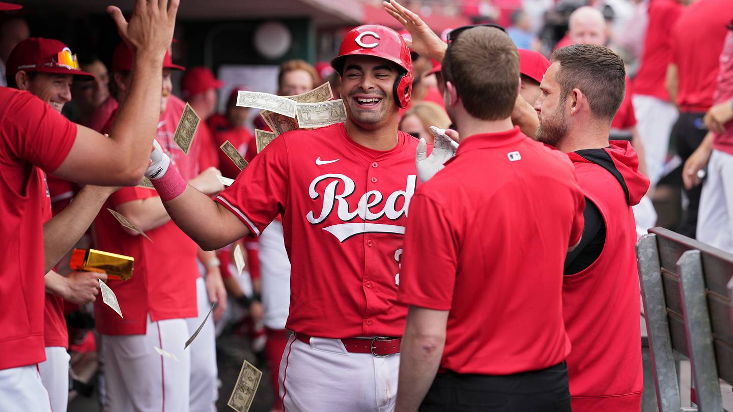 Reds new home run celebration could be subtle hint to Cincy's owner Bob ...