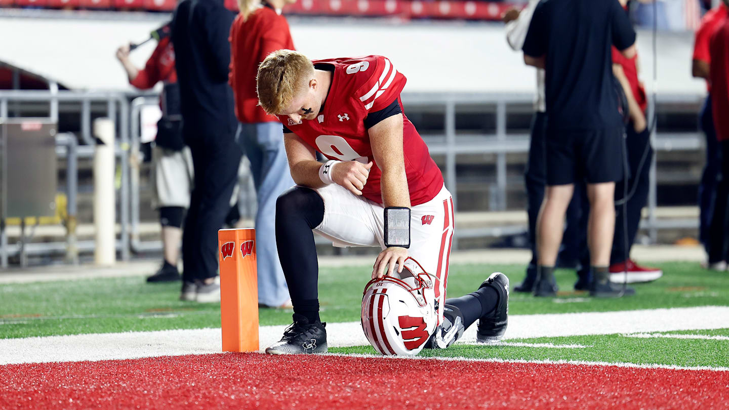 Wisconsin QB Billy Edwards Jr. shares a positive injury update with a ...