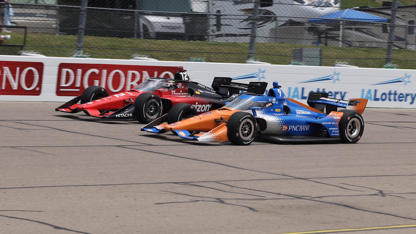 Iowa doubleheader qualifying updates, full IndyCar starting lineup