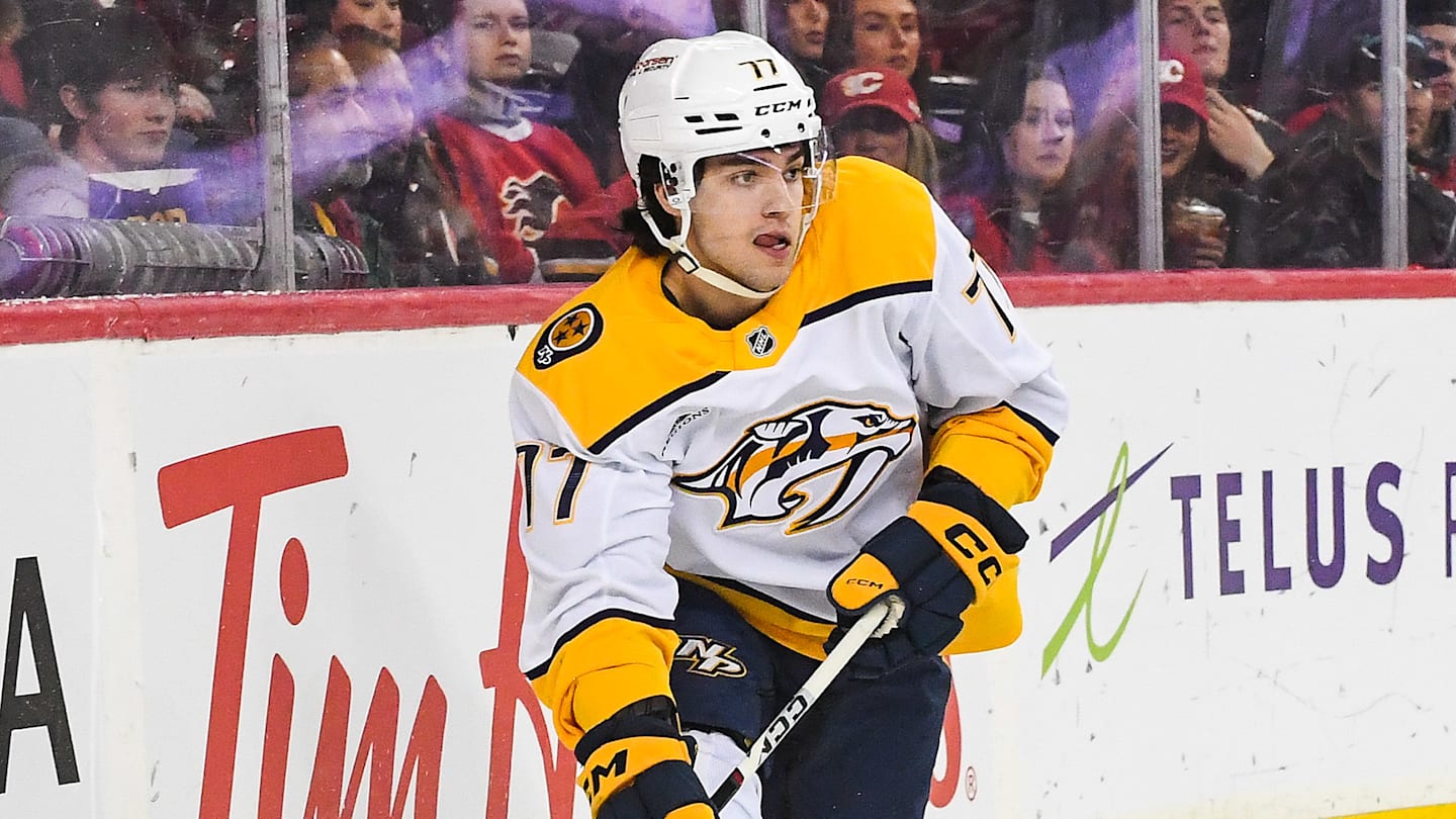 The Oilers should target disgruntled RFA Luke Evangelista