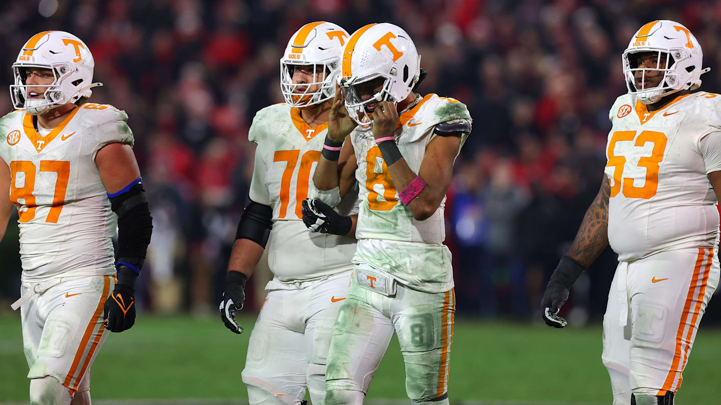 College Football Playoff bracket: Can Tennessee still make it in after ...