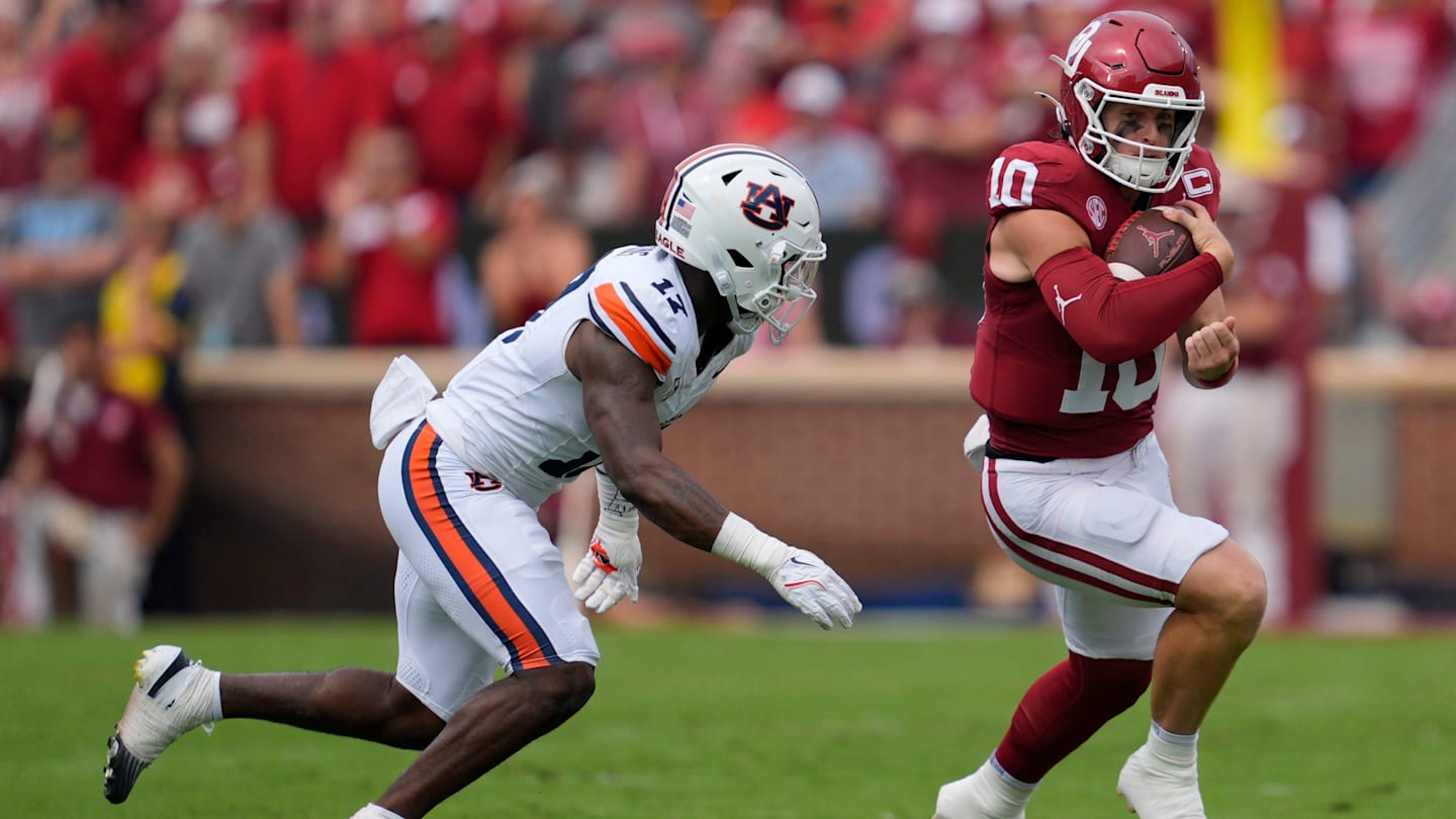 Oklahoma OC details how John Mateer’s competitiveness is driving his ...