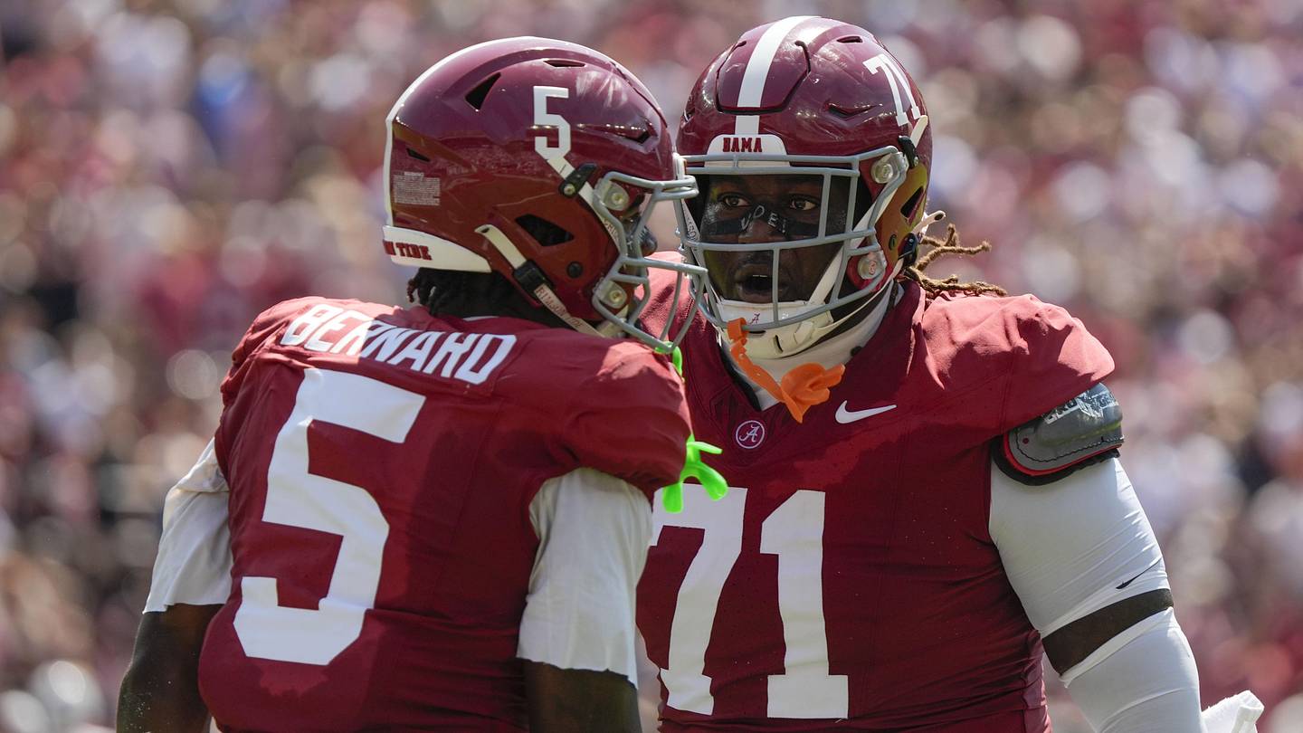 Alabama offensive line dealt SEC Championship blow with Kam Dewberry ...
