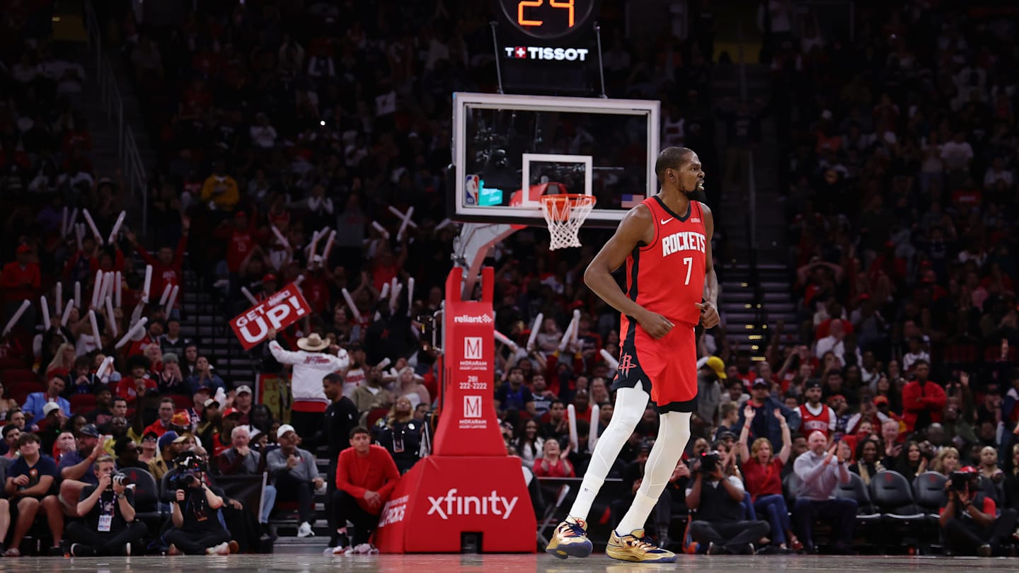 Kevin Durant shows exactly why he is the Rockets' most devastating weapon
