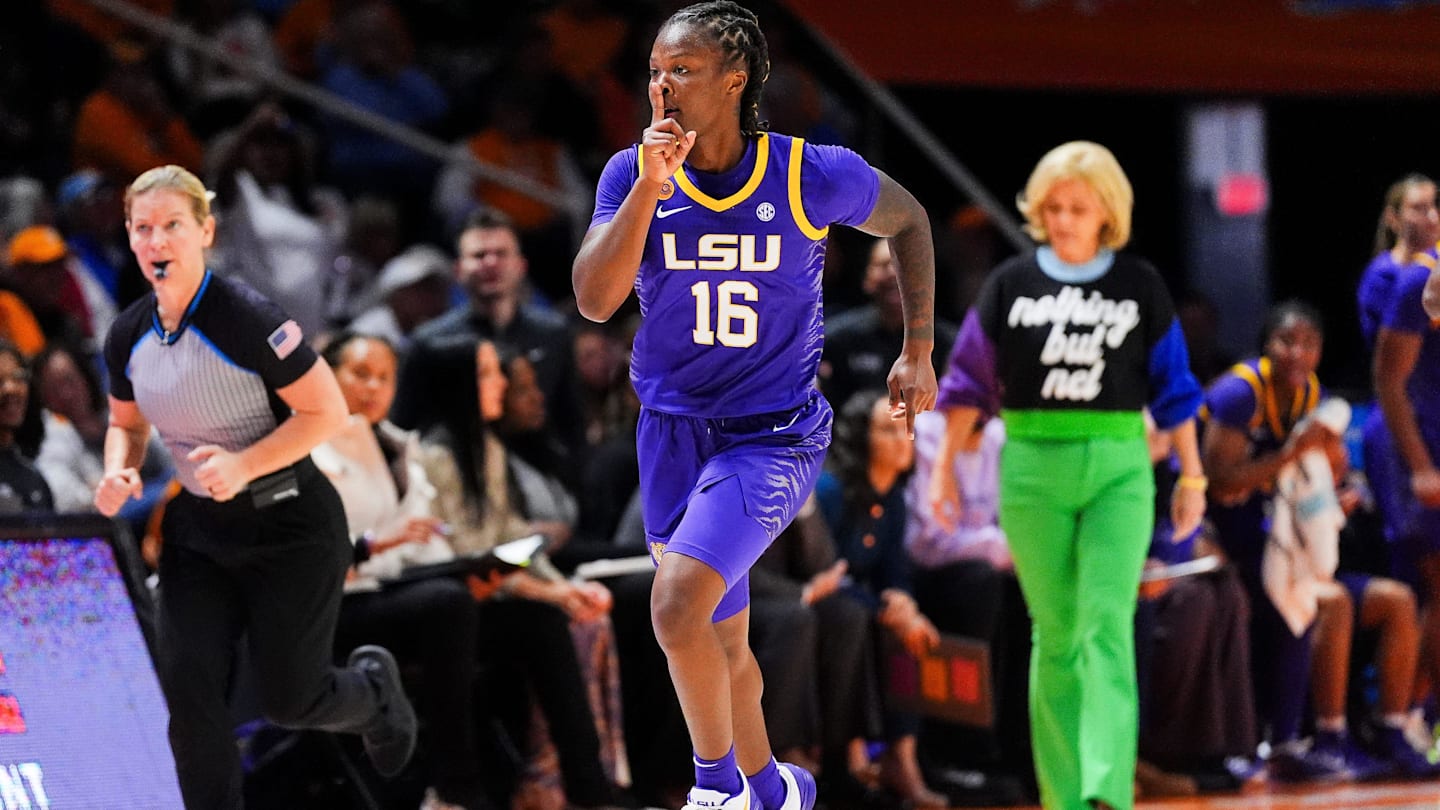 How It Happened: Kailyn Gilbert's Last-Second Bucket Lifts No. 6 LSU Over Tennessee