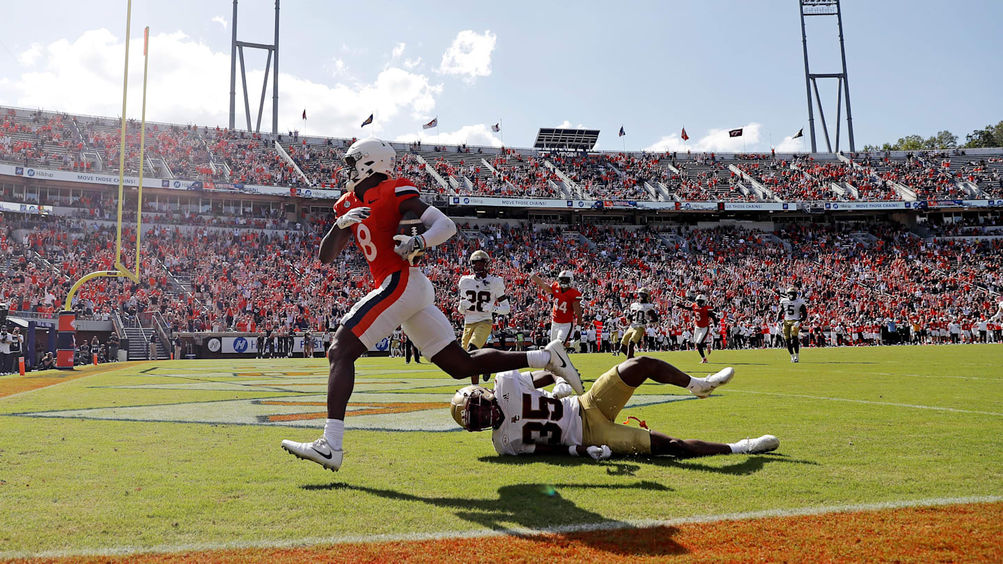 Virginia Football at Clemson Kickoff Time & TV Designation Announced