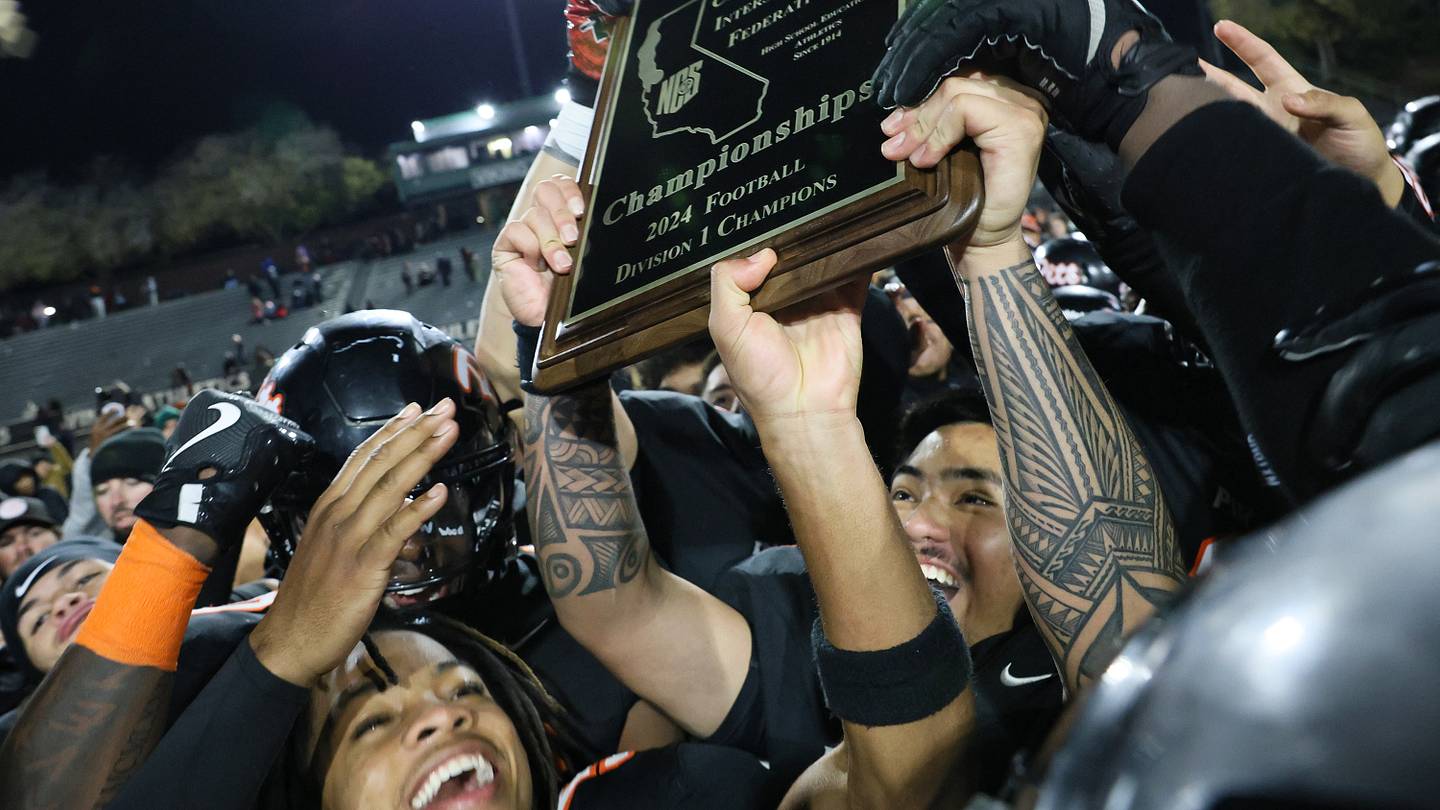 CIF State California Football high school championship pairings announced