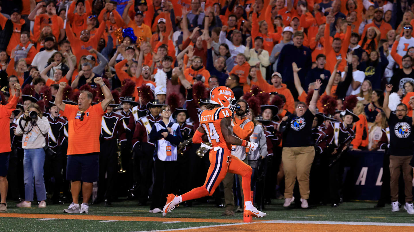 Illinois football projected to face SEC powerhouse in bowl game on New ...