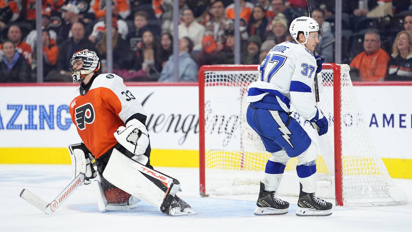 Flyers look for redemption in rematch with the Lightning