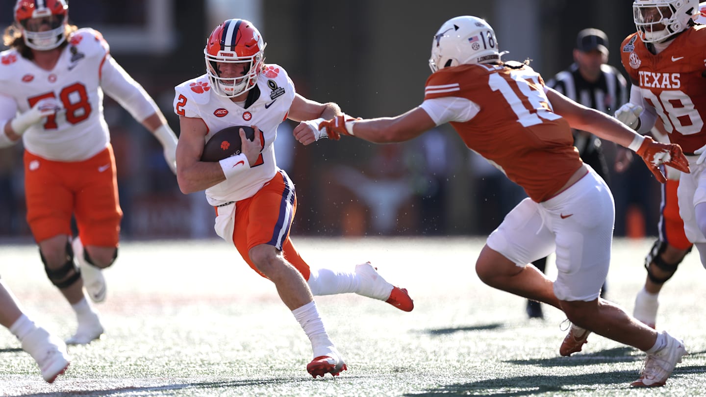 Clemson QB Cade Klubnik confirms his return to college football in 2025