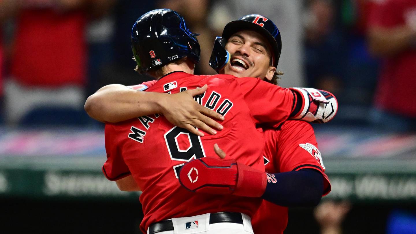 Guardians Manager Gets Emotional After Kyle Manzardo's Game-Winning Homer